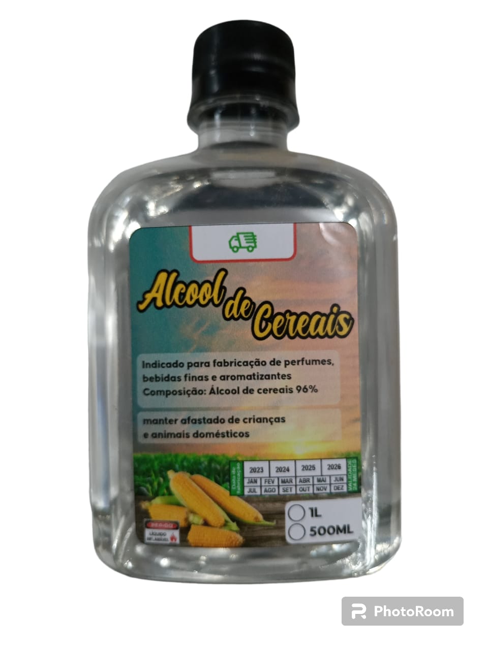 ÁLCOOL DE CEREAIS 500ML - Gaúcho Distribuídora